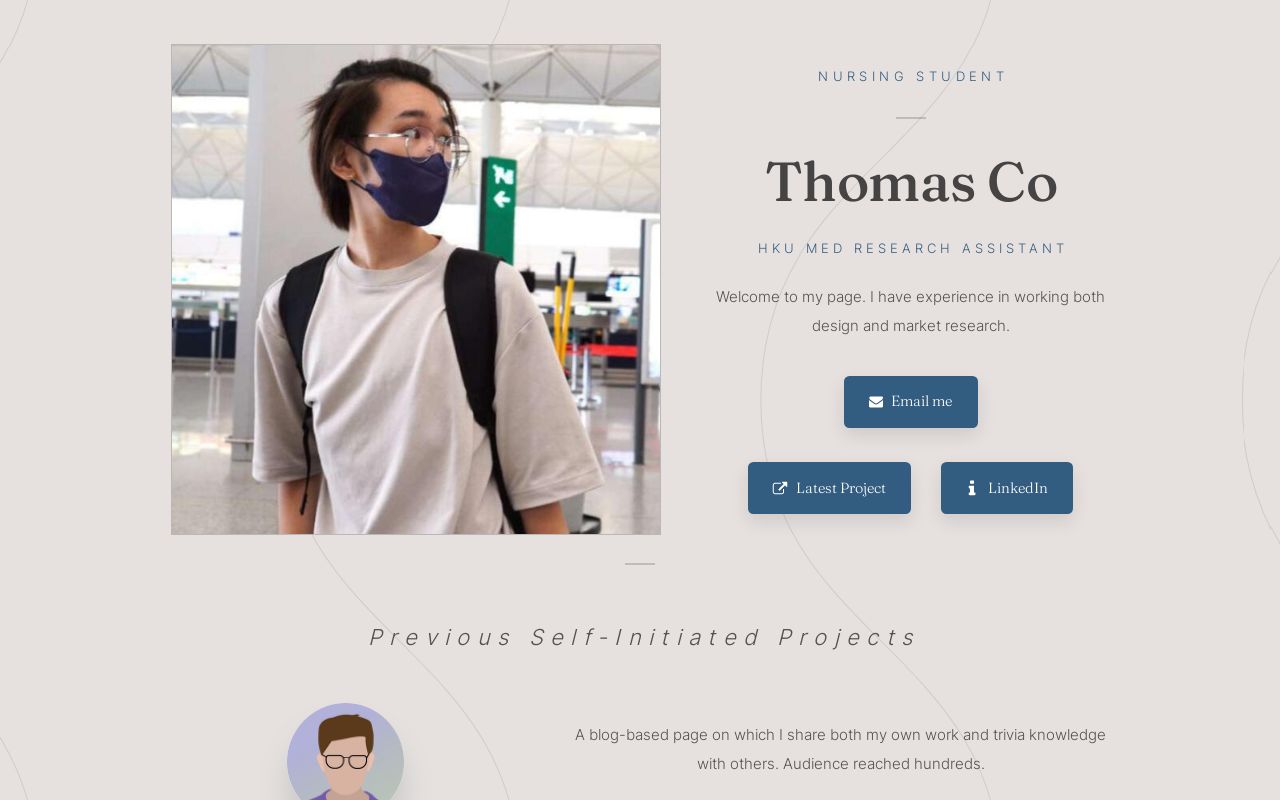 Welcome to Thomas Co Portfolio